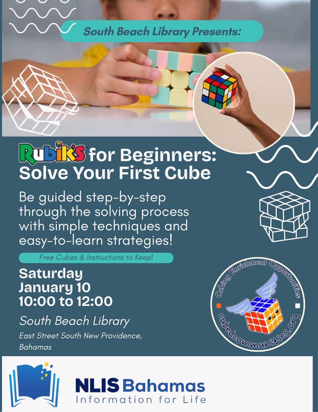 SOLVE YOUR FIRST RUBIK'S CUBE! - NLIS